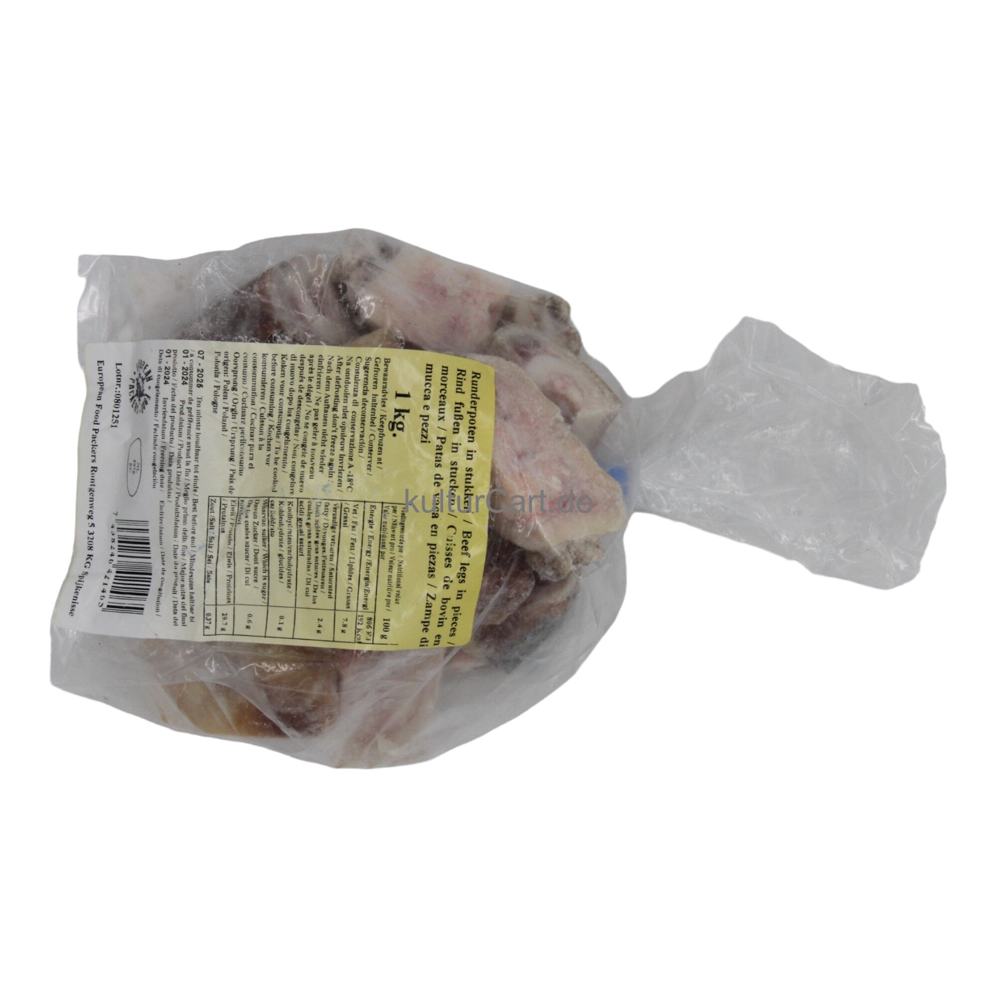 Lebensmittel :: Tiefkühlkost :: Gefrorene Fleischprodukte :: Beef Legs ...